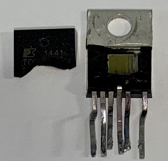 Uszkodzony układ sterujący przetwornicą i tranzystor MOSFET - potrzebna ...