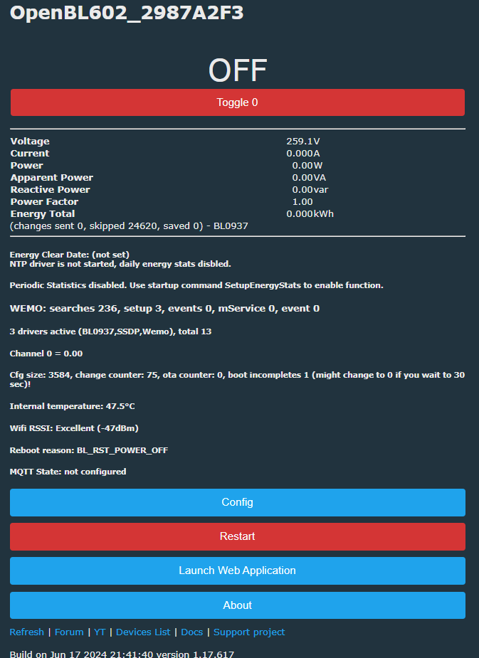 Brazil eWelink Smart Plug (BL0937) with Trolink BL602 SM-028_V1.3 ...