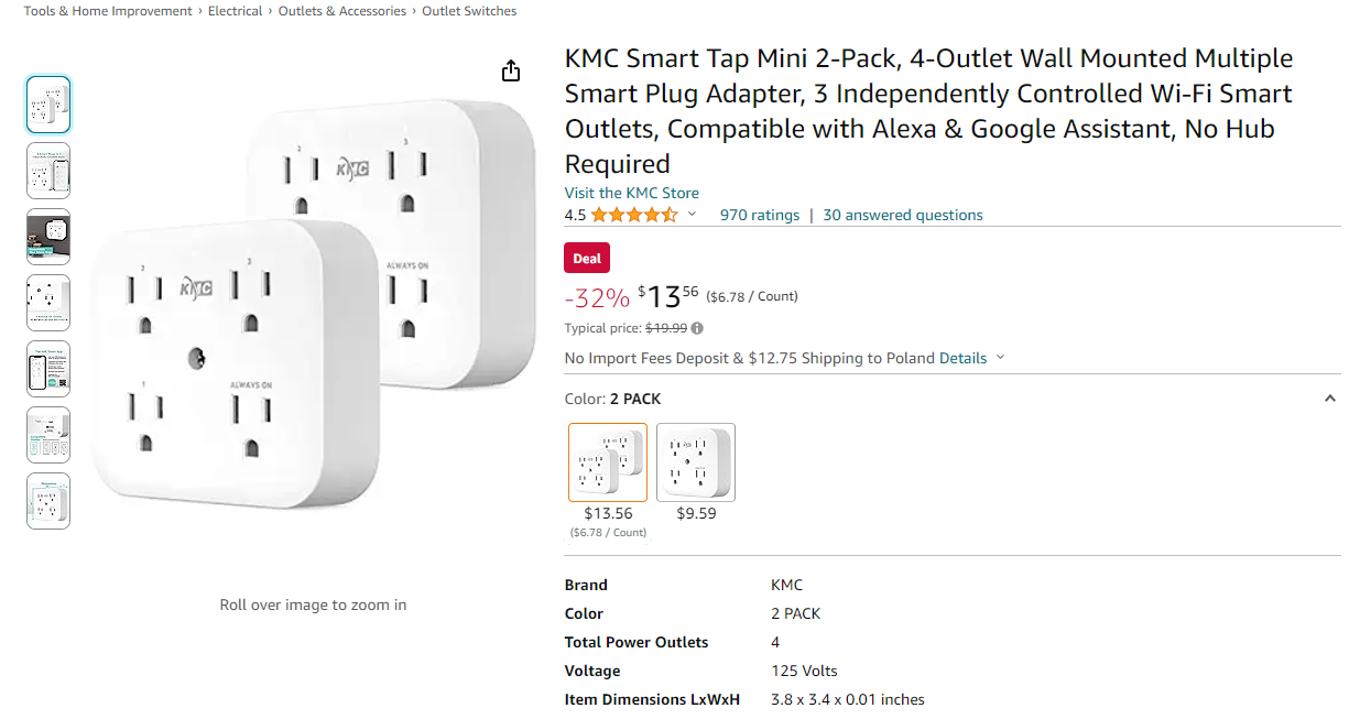 Converting KMC Smart Tap Mini YAML File to Template for ESPHome ...
