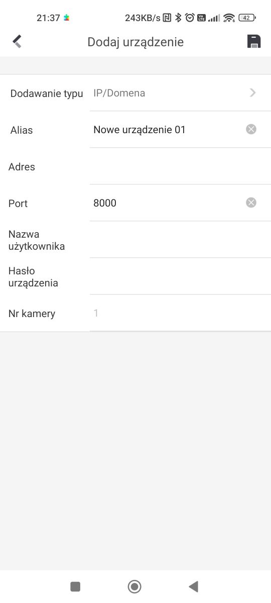 Rejestrator Hikvision, kamery Zintronic, modem Zyxel - problem z ...