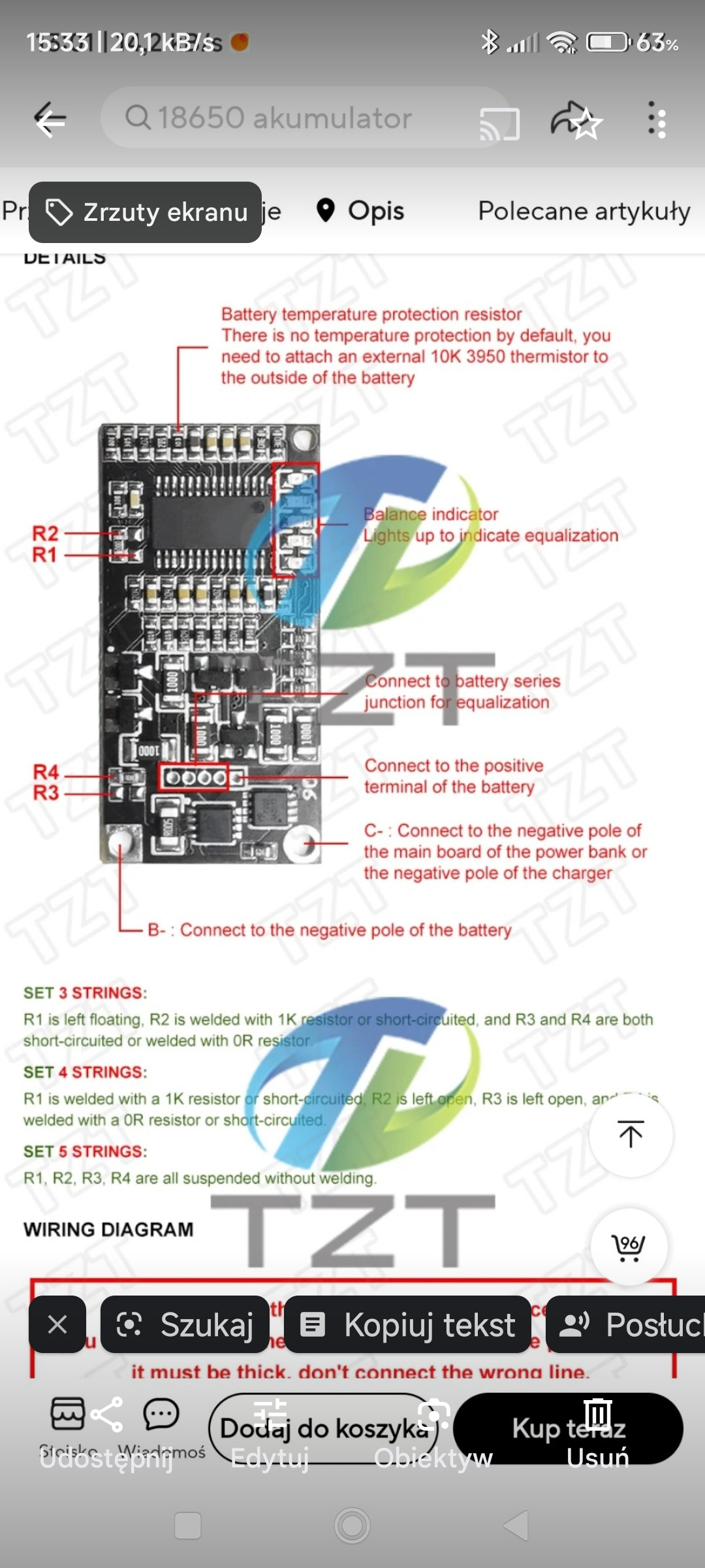 [Rozwiązano] Jak podłączyć to urządzenie do pakietu ogniw? [zdjęcie w ...