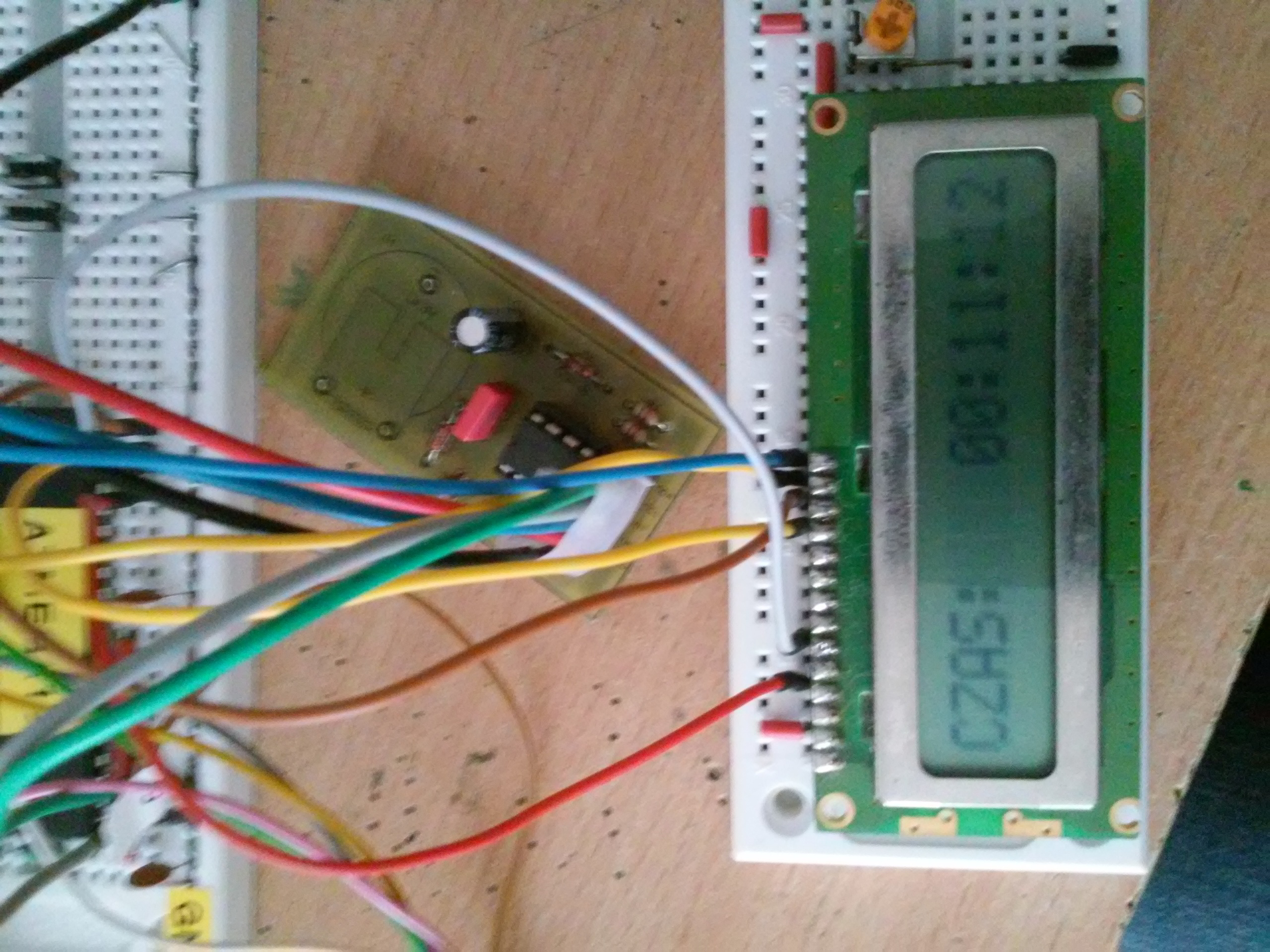 RTC PCF8583 - Zegar wyświetla znaki zapytania zamiast czasu, temperatura OK