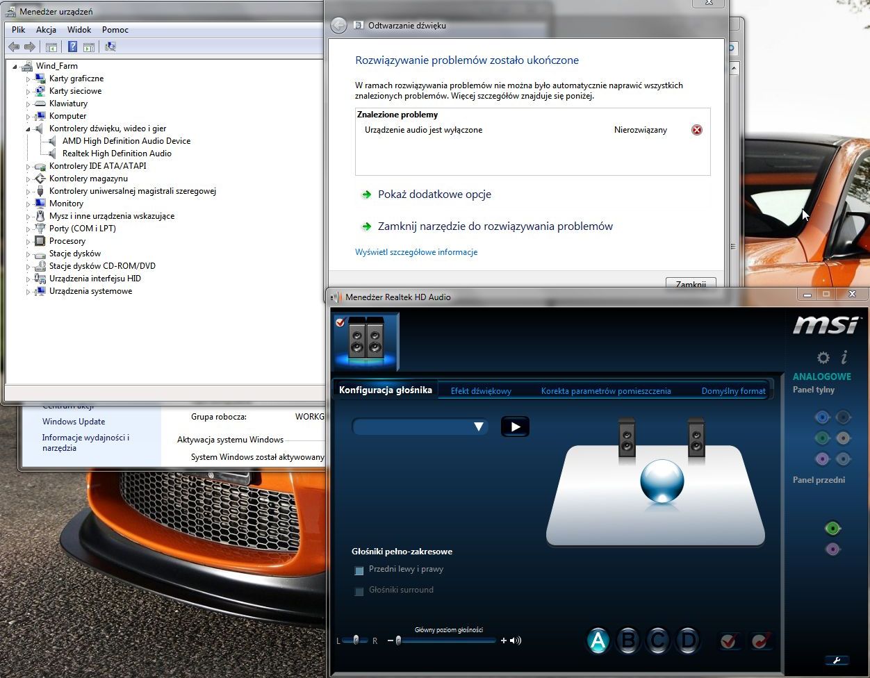 Msi Realtek Hd Audio Manager Audio Baru