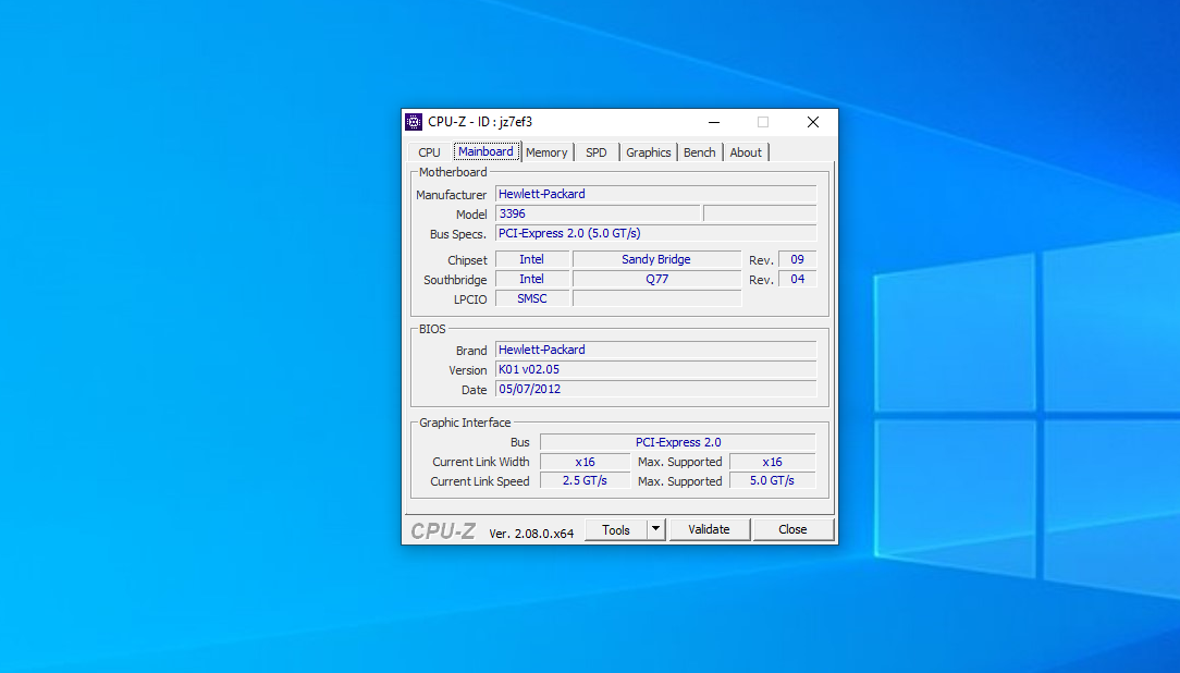 Kompatybilne CPU z płytą HP 3396 do i5 2310 i GTX 1050TI?