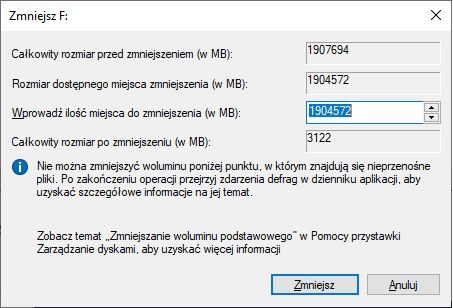 Odzyskiwanie danych z dysku 2TB po zmianie partycji w Windows