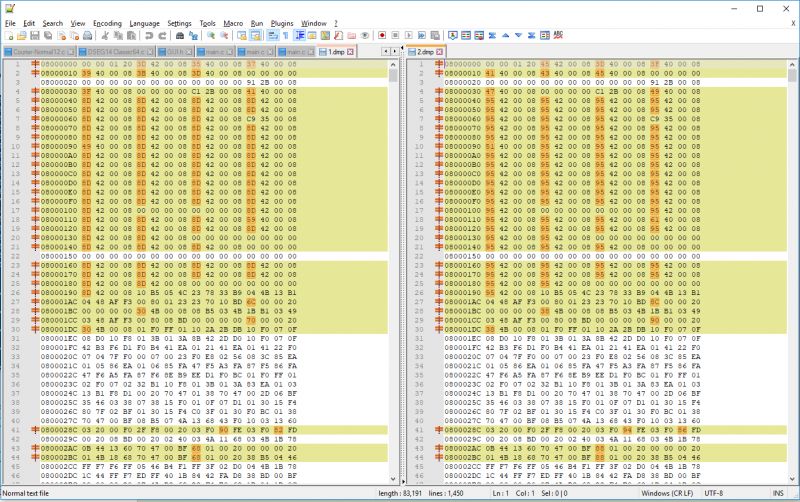 Szukam darmowego programu do graficznego porównywania plików HEX pod ...