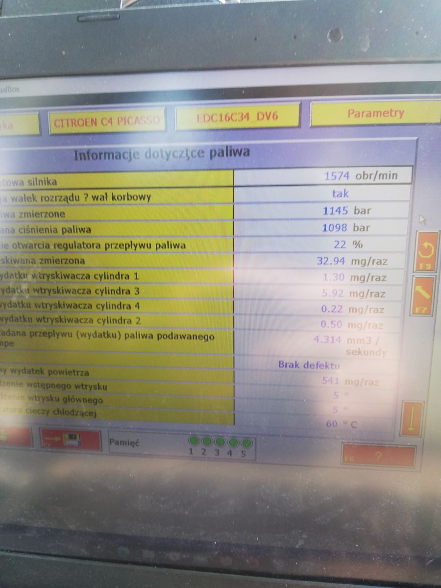 [Rozwiązano] Citroen C4 Picasso - brak mocy, błędy, obroty silnika ...