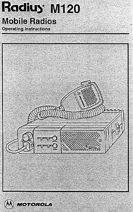 Motorola Radius M120 - elektroda.pl