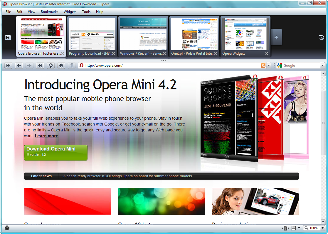 Nowa Opera 10.5 już dostępna! - elektroda.pl