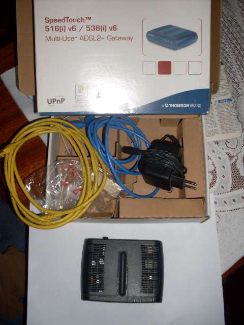[Sprzedam] Modem/ Router Thomson Speed Touch 536 v6, tanio..