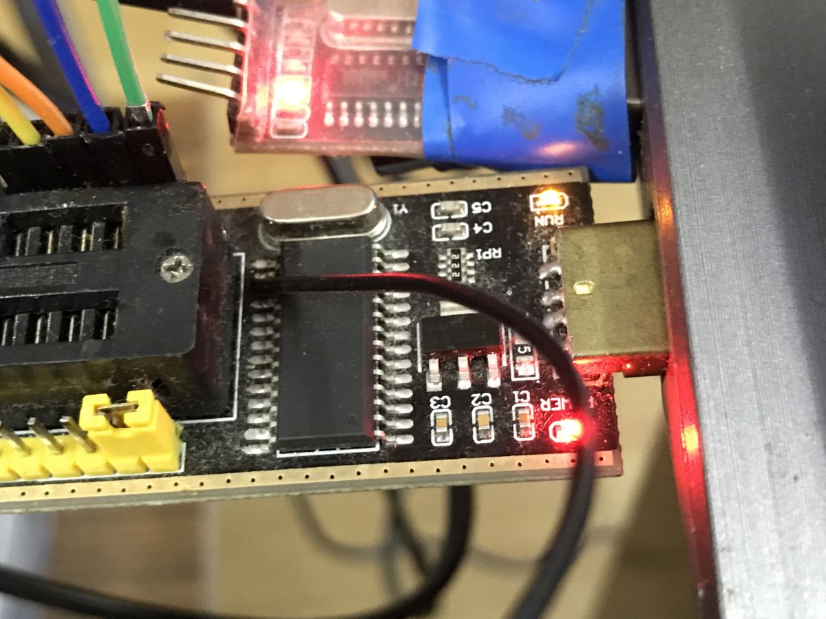 Programator SPI CH341 - obsługa przez CH341DLL w C#, transakcje SPI i ...