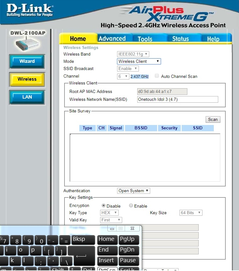 Konfiguracja D-link AP2100 jako klient WiFi i udostępnianie Internetu ...
