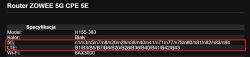 Router Zowee 5G CPE 5E z Plusa – specyfikacja, model, porównanie do ZTE