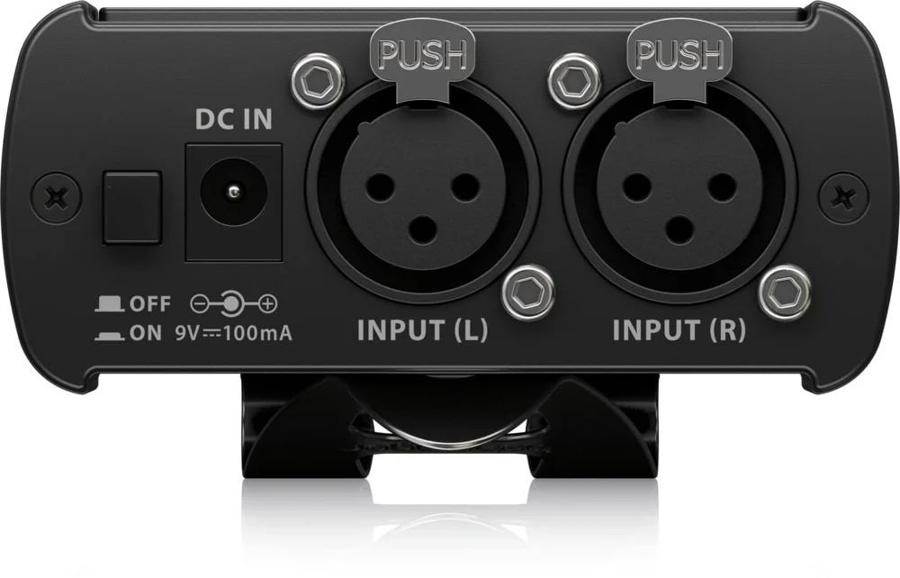 Behringer P2 - Jak podać sygnał stereo przez jedno wejście XLR?