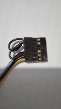 Brak sygnału na monitorze po podłączeniu front panelu w Dell 088DT1