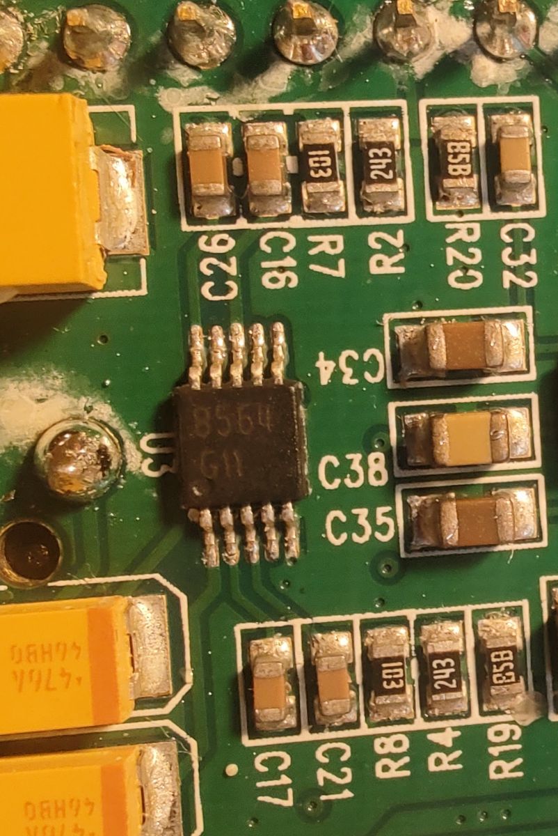 Identyfikacja elementu SMD 8564 G11 ze zdjęcia - co to może być?