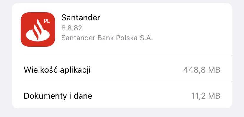 Santander Bank - komuś odjęło rozum z nowa aplikacją, czy macie starszą ...