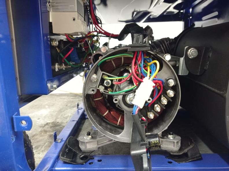 WEROENBURG WNG477 - Problem z pracą urządzeń trójfazowych na agregacie.