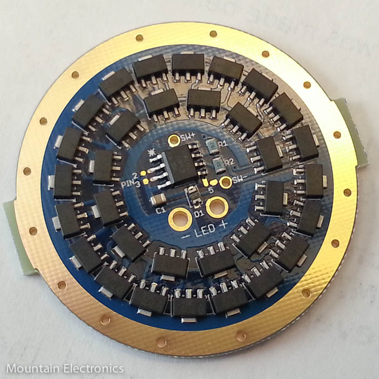 Projekt drivera na 100x AMC7135 - anomalie przy małym wypełnieniu ...