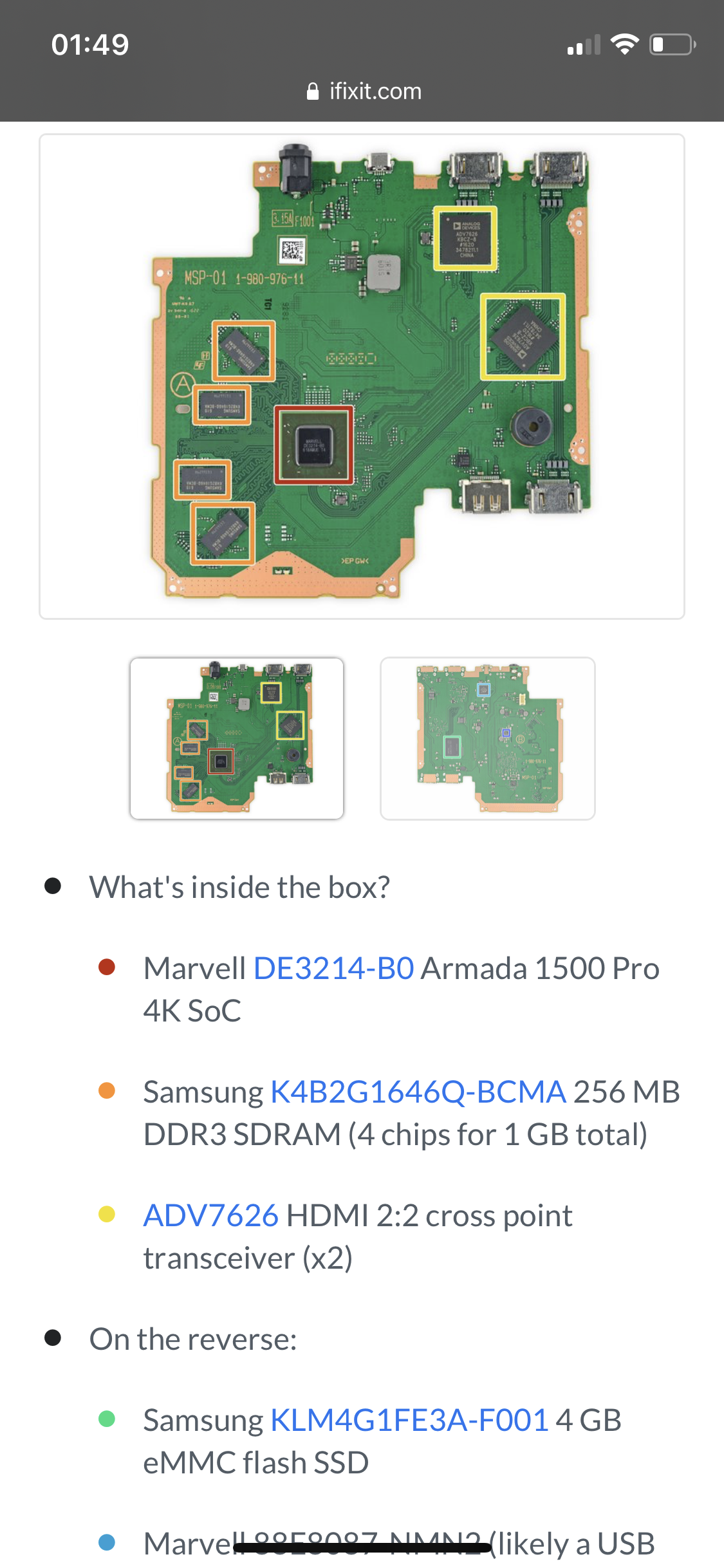 [Rozwiązano] PS4 VR Processor Unit - urwane 4 elementy przy kości RAM