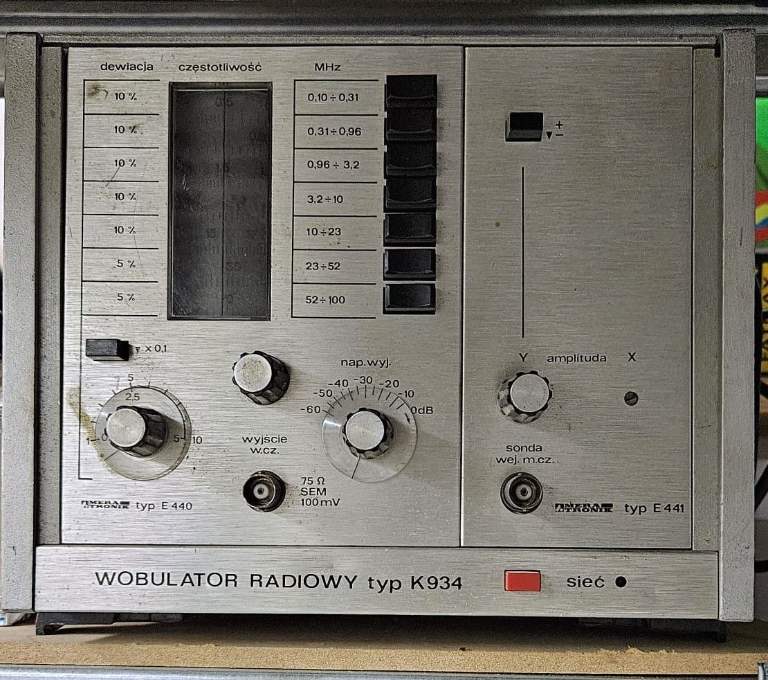 Szukam informacji o module E-441 do generatora wobulatora Meratronik K937