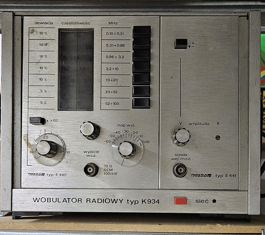 Szukam informacji o module E-441 do generatora wobulatora Meratronik K937