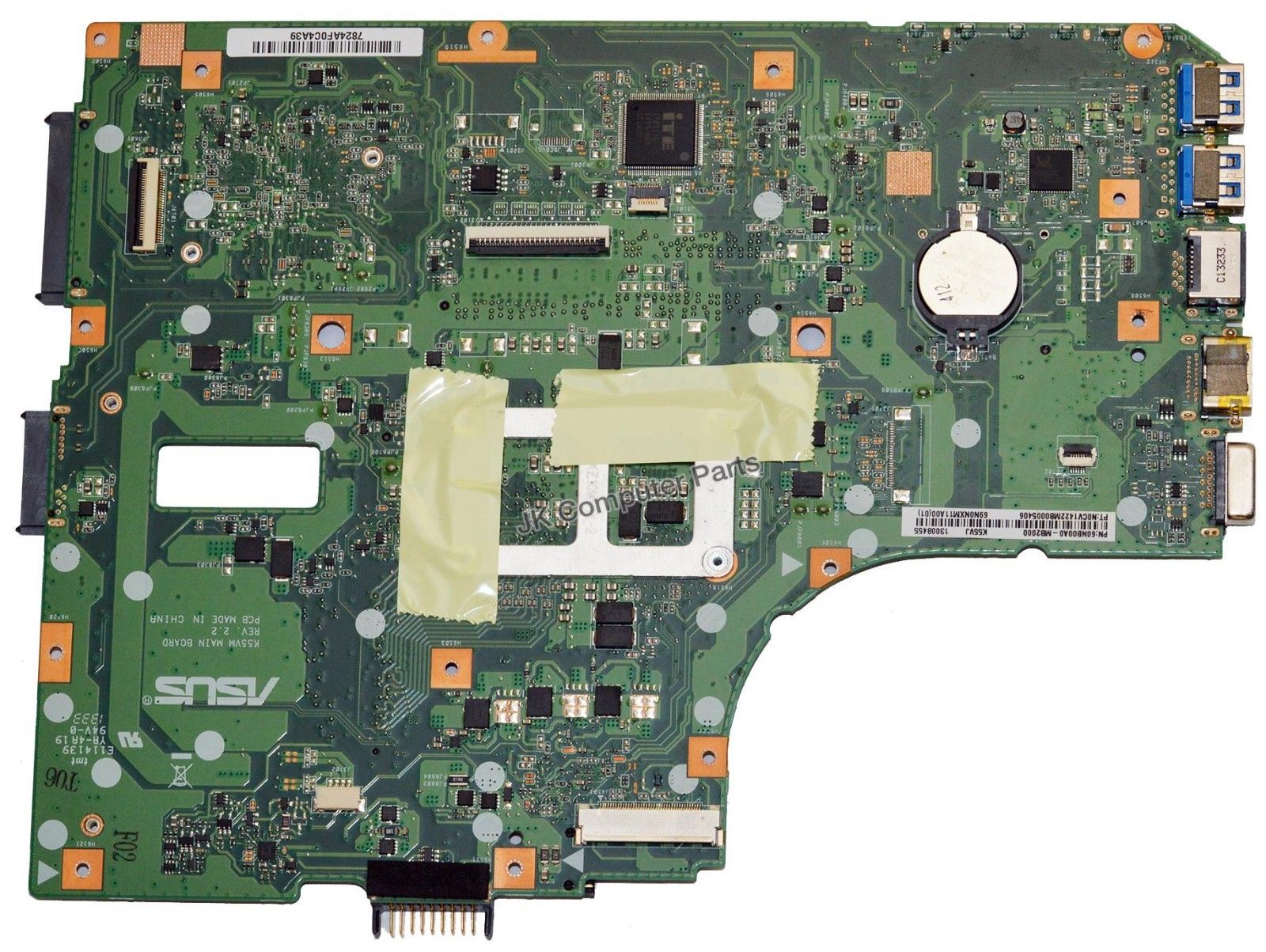 Notebook Asus R500V - po włączeniu migają diody od wifi i hdd