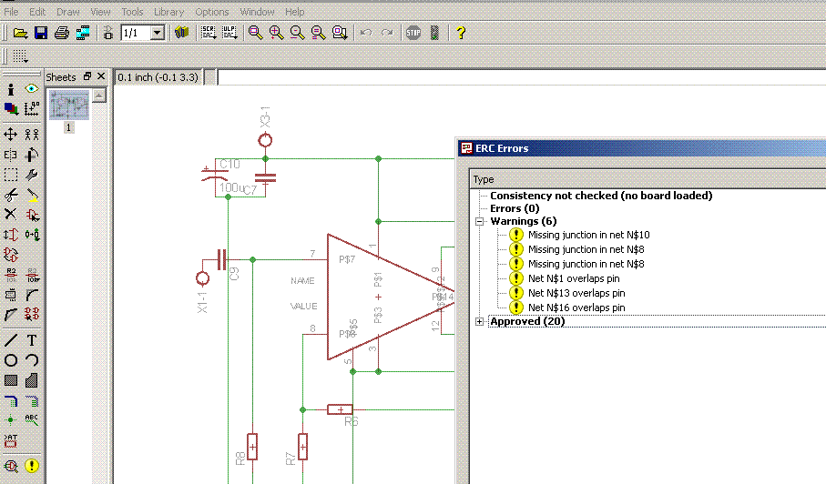 Jak ułożyć elementy na płytce PCB z układami MDA2020 w jednej warstwie?