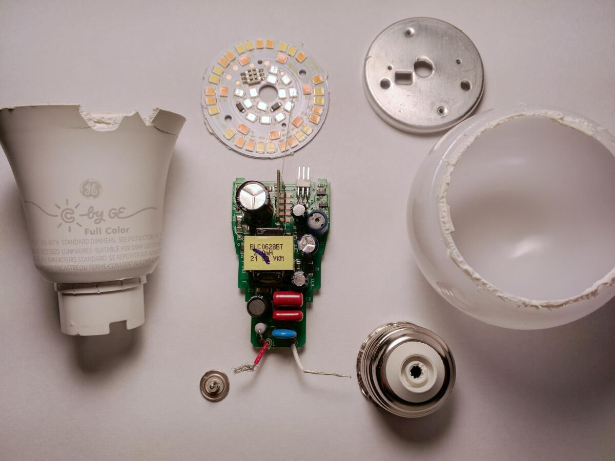 How to Free GE Full Color Dimmable Smart Bulb with TLSR8258 from GE App ...