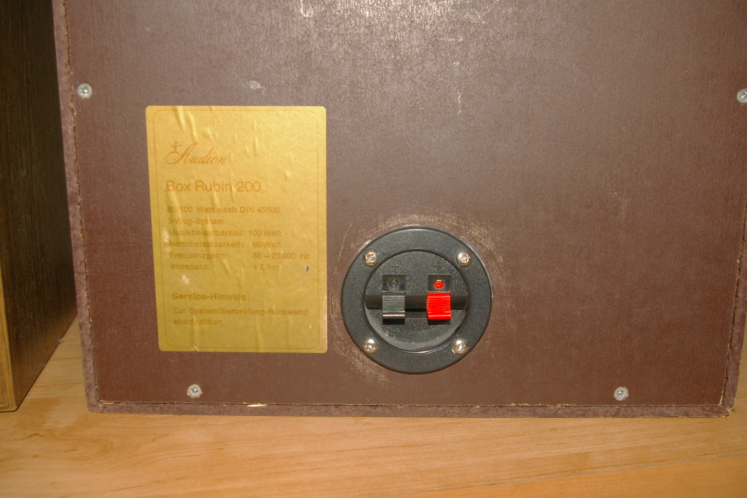 [Sprzedam] Kolumny Audion Box rubin 200 - elektroda.pl