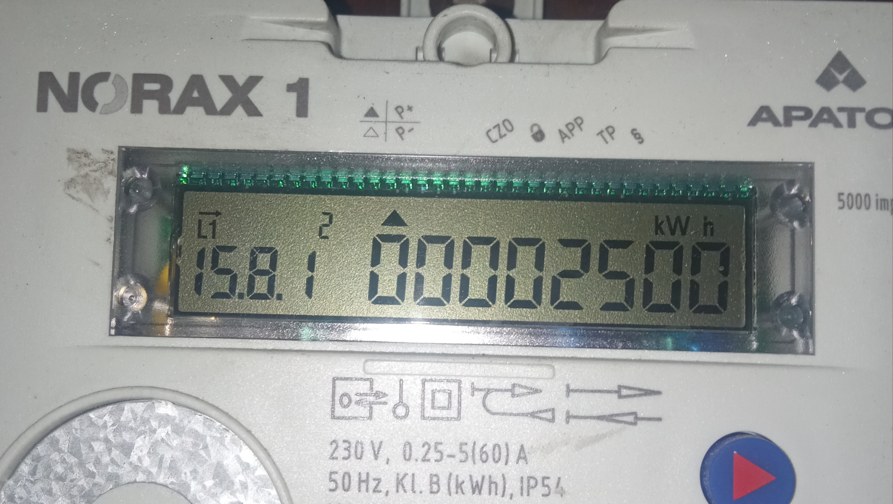 [Rozwiązano] Apator Norax 1 - jak sprawdzić jaka jest aktualnie taryfa