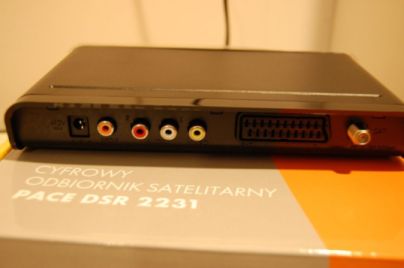 Dekoder PACE DSR 2231 odbiór na dwóch telewizorach