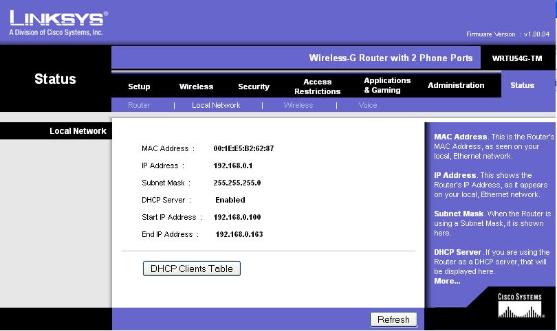 Jak skonfigurować Linksys wrtu54g-tm z modemem Netii Thomson SpeedTouch ...