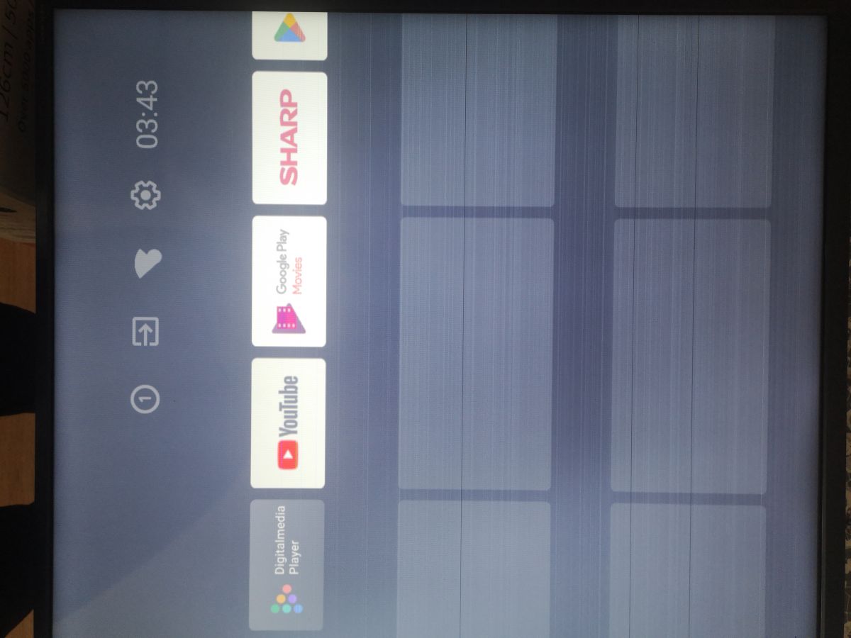 [Rozwiązano] Sharp 50BL3EA T-con czy matryca. Czarny ekran lub pół obrazu