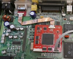 Mod Commodore 64c - wykorzystanie TDA8217 i MS9288A do VGA/HDMI