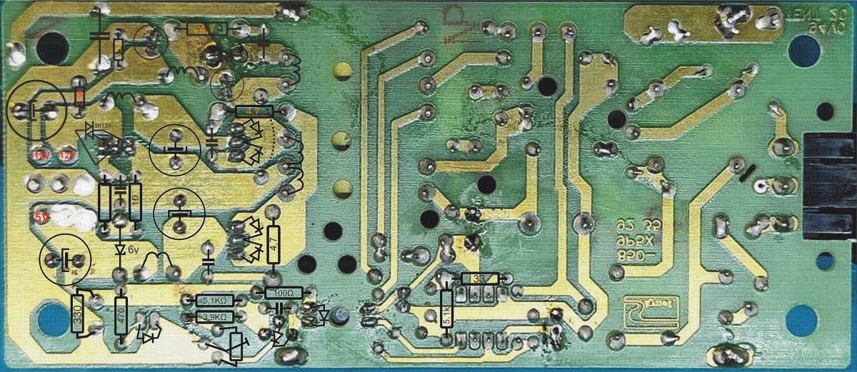 [Rozwiązano] Zasilacz Skynet SK8085 - niestabilne napięcia, mrugająca dioda