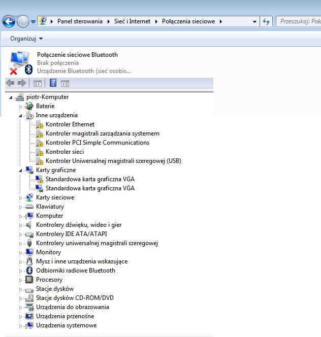 Brak internetu na nowym laptopie z Windows 7 - Neostrada TP, brak diody ...