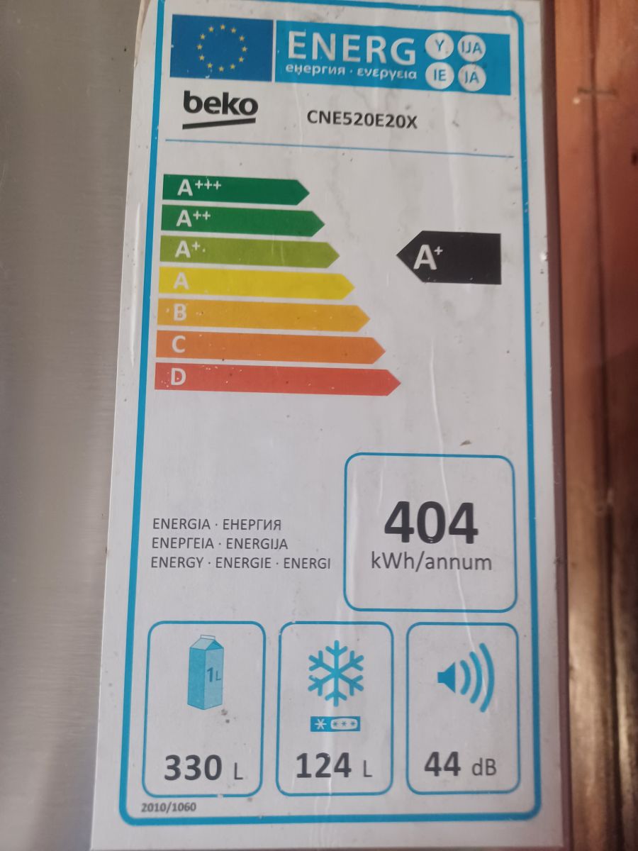 Beko K70520NE (CNE520E20X ) - błąd na wyświetlaczu brak chłodzenia mimo ...