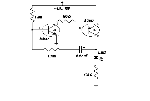 NE555 migająca dioda LED – czy schemat z bitmar.net działa i montaż bez ...