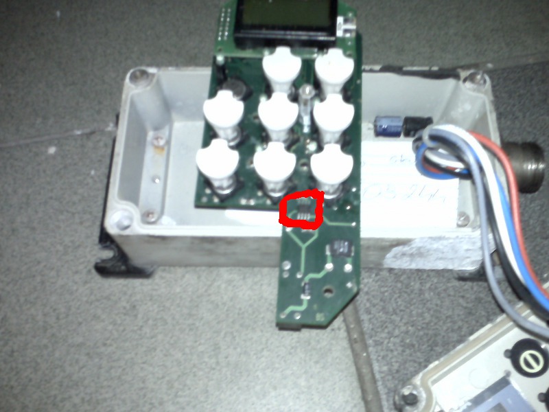 Panel sterownika ATLAS ACM - Identyfikacja elementu