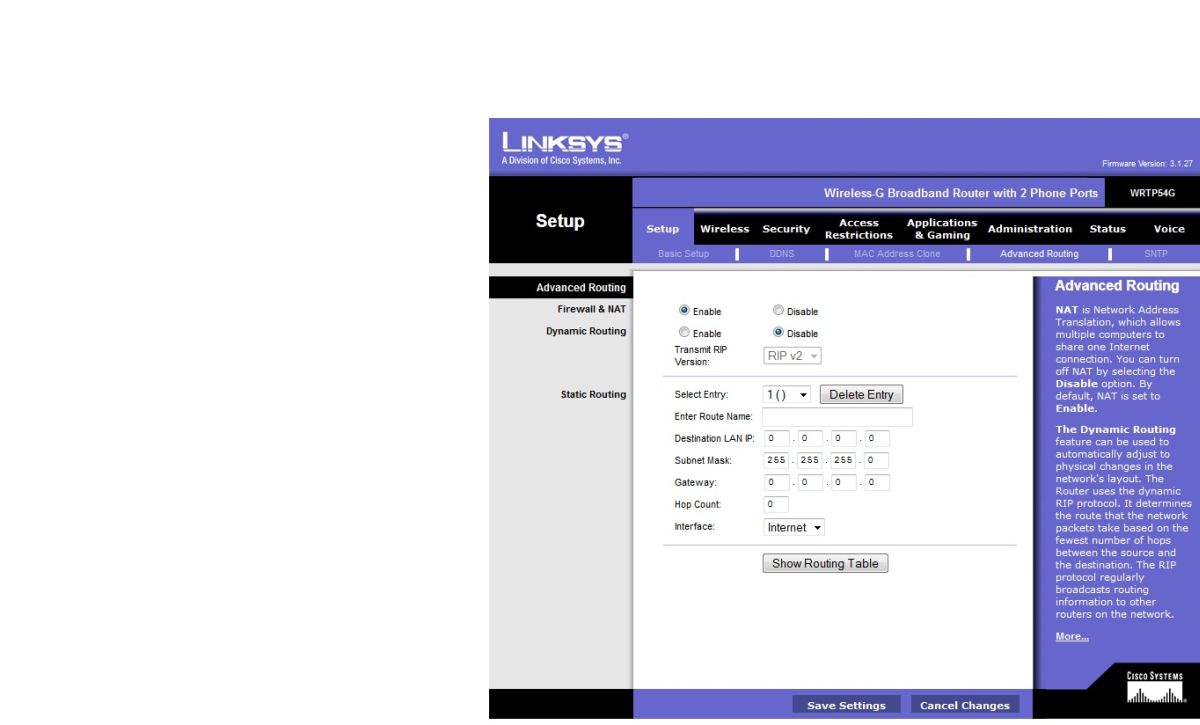 Pentagram Cerberus P 6341 i linksys wrtp54g konfiguracja