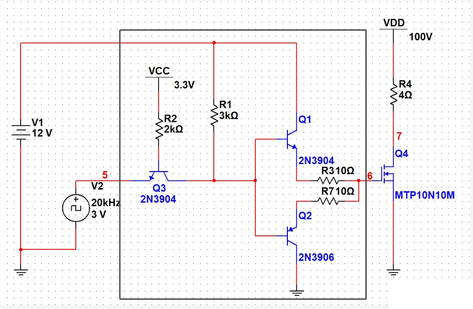 Understanding Low-Side MOSFET Drive Circuit with Q3 Level Conversion ...