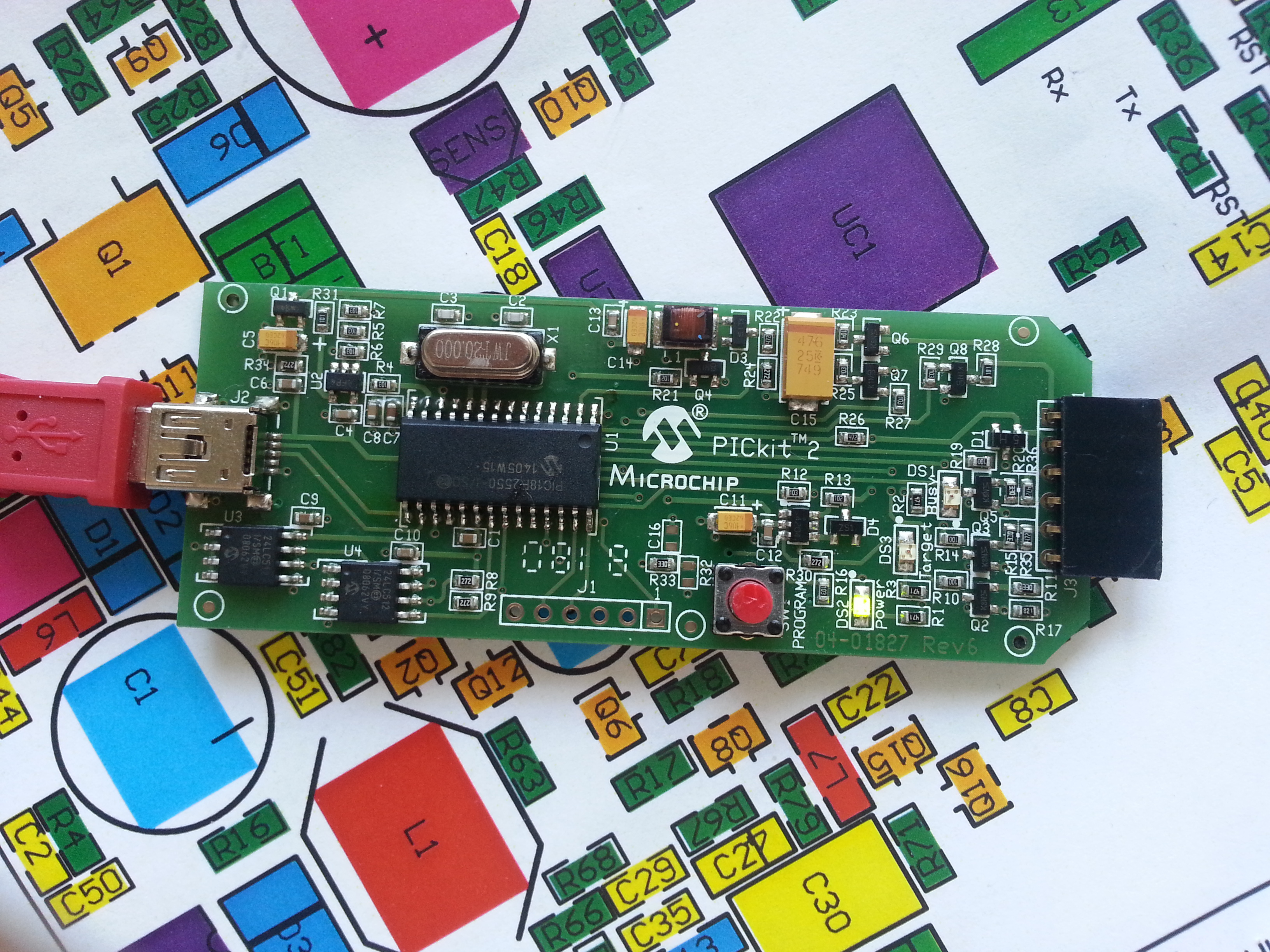 Microchip PICkit 2 - Naprawa uszkodzonego programatora