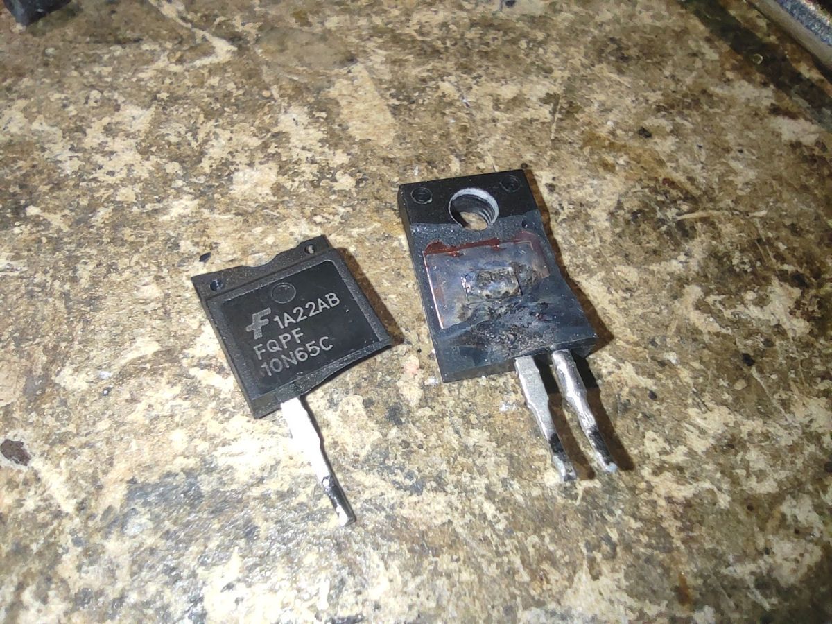 Naprawa zasilacza lutownicy OSS T12-X - elektroda.pl