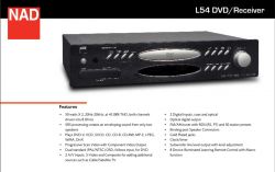 [Sprzedam] NAD L54 - Amplituner Wzmacniacz z Odtwarzaczem DVD, Stan Idealny
