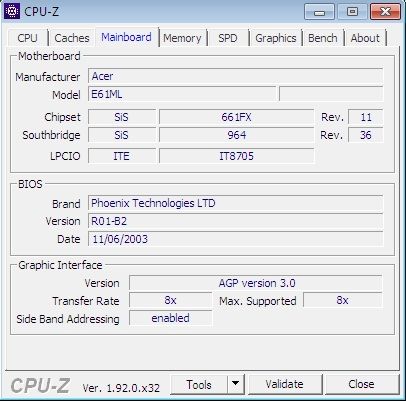 Płyta ECS SF2 661FX Rev 1.1 i Windows 7 instalacja kończy się na 1% i błąd