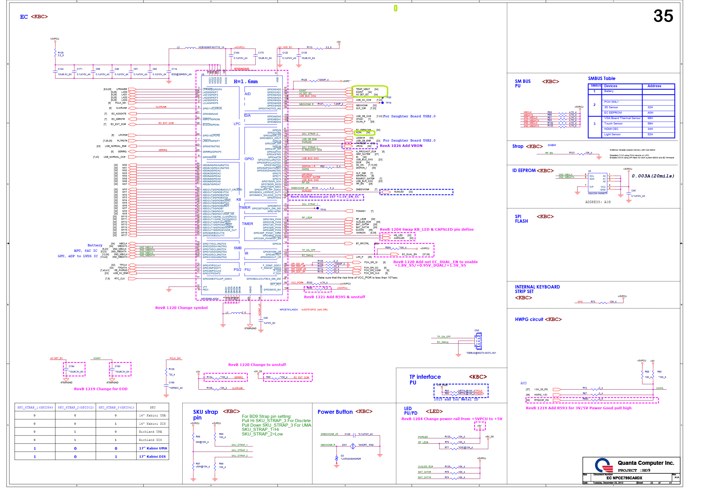 Toshiba/L50-B - Toshiba L50 DABLIDMB8E0 rev.E nie włącza się z wpiętą baterią