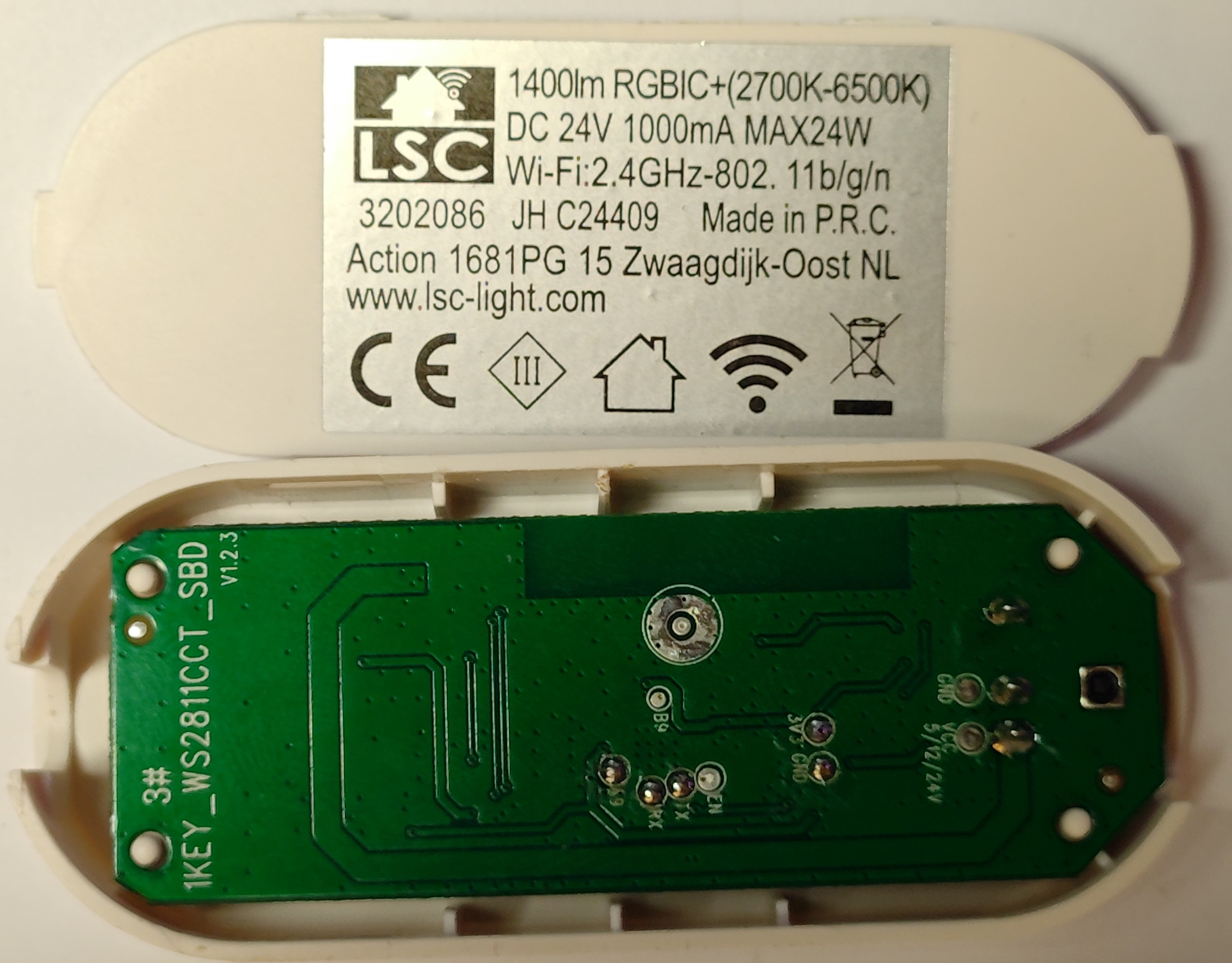 [LN882H] [WS2811] Teardown LSC Smart Connect XXL LED Strip 10m (3202086)