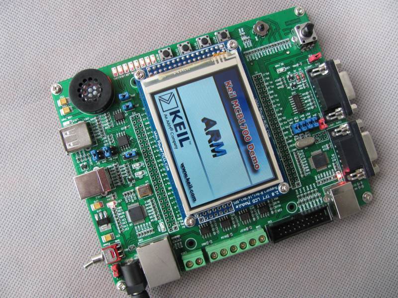 [Sprzedam] Makieta LPC1768 Cortex-M3 + LCD 3.2" + JTAG