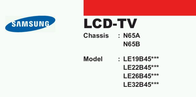 TV LCD Samsung LE 19B450C4W - gaśnie podświetlenie, fonia jest